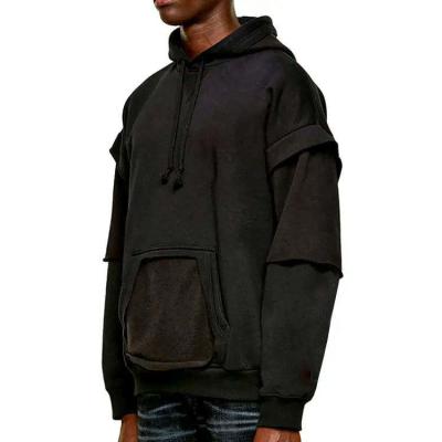 China GRS 50 Cotton 50 Polyester Unisex Plain Hoodies Printed For Jogging Running for sale