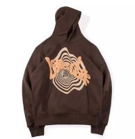 China Fashion 100% Cotton Plain Oversized Pullover Hoodie knitted For Ladies for sale