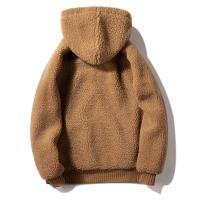 China Winter Wool Cashmere Unisex Plain Hoodies Men'S Casual Hoodie for sale