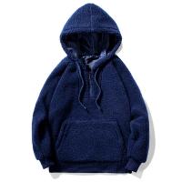 China Winter Wool Cashmere Unisex Plain Hoodies Men'S Casual Hoodie for sale