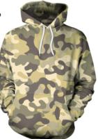 China Oversized Printed Womens Camo Tracksuit for sale