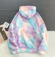 China Women'S Long Sleeved Hoodies Sports Team Plus Size Tie Dye Hoodie for sale