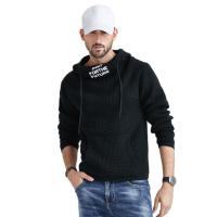 China Fashion Oversized High Neck Pullover Sweater Hoodies Mens Nylon Cotton for sale
