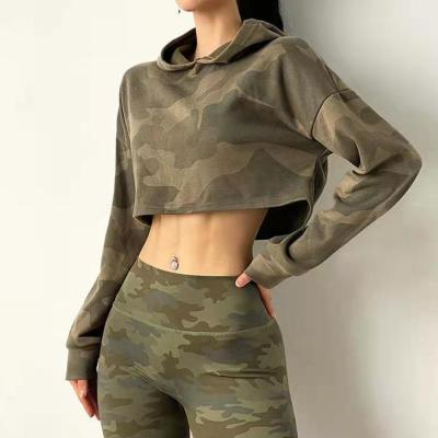 China Casual Long Sleeve Lightweight Athletic Hoodie Woolen Athletic Cropped Hoodie for sale