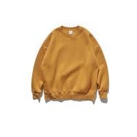 China Embossed Crewneck Sweatshirt Mens Mens Blank Oversized Sweatshirts Dropped Shoulder for sale