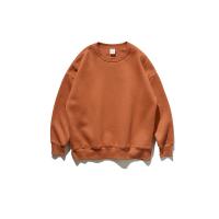 China Embossed Crewneck Sweatshirt Mens Mens Blank Oversized Sweatshirts Dropped Shoulder for sale