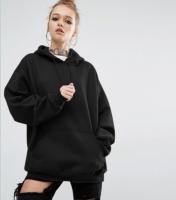China Blank Logo Plain Cotton Hoodies Unisex Plain Hoodies Breathable Lined for sale