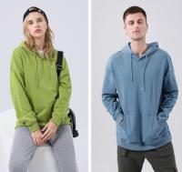 China ODM GRS Dyed Plain Black Pullover Nice Fabic Street Style Hoodies No Labels for sale