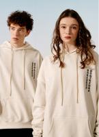 China GRKC 100 Cotton Solid White Plain Pullover Sweatshirt Modern Casual Printed Color Long Sleeve Hoodie for sale
