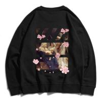 China French Terry Fleece Graphic Crewneck Sweatshirt Men'S Crew Neck Sweatshirt for sale