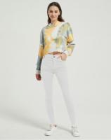 China 100 Polyester Women'S Gradient Oversized Tie Dye Sweatshirt Pullover Sweater Hoodies Tops for sale