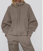 China Cotton Cardigan Pullover Sweater Hoodies Plus Size Women'S Embroidered Sweatshirts for sale