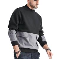 China 100 Cotton 250gsm Men Plain Crew Neck Sweatshirt Heavyweight Crewneck Sweatshirt for sale