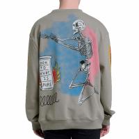 China Men Plain Crew Neck Sweatshirt Printed 100 Percent Cotton Sweatshirt for sale