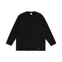 China ODM Plain Dyed Long Sleeve Plain Crew Neck Sweatshirt Dropped Shoulder for sale