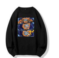 China O Neck Women Crop Hoddies Blank Oversized Sweatshirts for sale