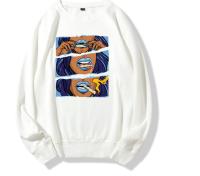 China O Neck Women Crop Hoddies Blank Oversized Sweatshirts for sale