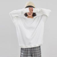 China Women Blank Oversized Sweatshirts Unisex Premium Blank Crewneck Sweatshirt for sale