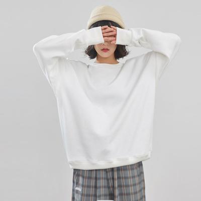 China Women Blank Oversized Sweatshirts Unisex Premium Blank Crewneck Sweatshirt for sale
