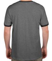 China Men Long Line Round Neck Short Sleeve 180gsm Blank T Shirts Smart Casual for sale