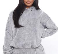 China ODM Washed Drawstring Hoodie Youth Women Pullover Hoodie 100 Cotton for sale