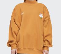 China Streetwear Winter Fleece Oversized Long Sleeve Embroidery Women O Neck Sweatshirt for sale