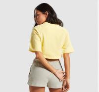 China 100 Cotton Blank T Shirts Graphic Boxy Crop Top Sexy Women Short Sleeve Gym for sale