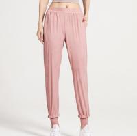 China 100% Nylon Women'S Sportswear Pants Sportswear Joggers Plain Color Casual Harem for sale