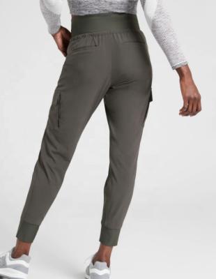 China Soft Knit Women Sportswear Joggers Pants Lightweight Stretch Fabric for sale
