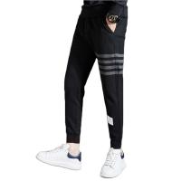 China Spandex Polyester Elastic Waist Popular Sportswear Mens Slim Fit Joggers for sale
