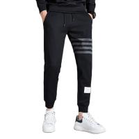 China Spandex Polyester Elastic Waist Popular Sportswear Mens Slim Fit Joggers for sale