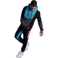 China Polyester Cotton Sportswear Tracksuits Men Fashion Tracksuit Anti Bacterial for sale