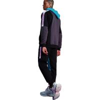 China Polyester Cotton Sportswear Tracksuits Men Fashion Tracksuit Anti Bacterial for sale