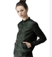 China Military Camo Denim Sports Track Jackets Women Track Camouflage Denim Jacket for sale