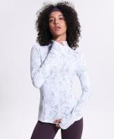 China Long Sleeve Women Tops Sports Track Jackets Purple Sport Coat for sale