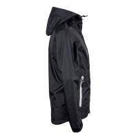 China 100% Polyester Men'S Waterproof Work Rain Jacket Multi Pockets Lightweight Outdoor for sale