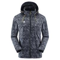China Mens Camo Outdoor Windbreaker Jacket Waterproof Polyester Tactical Winter Jacket for sale