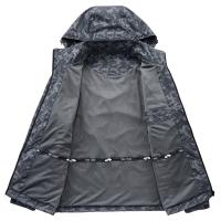 China Mens Camo Outdoor Windbreaker Jacket Waterproof Polyester Tactical Winter Jacket for sale