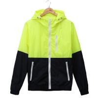 China Men Casual Spring Lightweight Autumn Jacket Women'S Hooded Contrast Color Zipper Up Jackets Outwear for sale