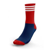 China Cotton Crew Men Basketball Plain Coloured Socks Gaelic Socks Hurling for sale