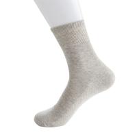 China Bulk Black White 100 Cotton Plain Coloured Socks Business Socks For Men for sale