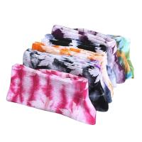 China Flower Smile Thermal Slouch Pastel Vintage Colourful Sublimation Embroidery Winter Men Socks for sale
