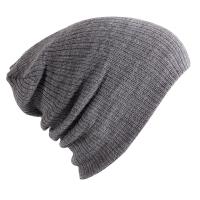 China Winter Unisex Knitted Beanies And Caps Men Simple Hats Warm Business Casual Beanie for sale
