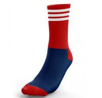 China Cotton Crew Colour Plain Sport Hurling Socks Youth Basketball Socks for sale