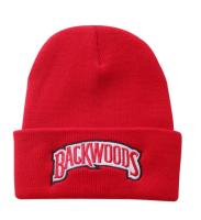 China 100% Acrylic Backwoods Warm Woolen Ladies Cap Embroidery Knitted Hip Hop Beanie Hat for sale