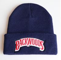 China 100% Acrylic Backwoods Warm Woolen Ladies Cap Embroidery Knitted Hip Hop Beanie Hat for sale