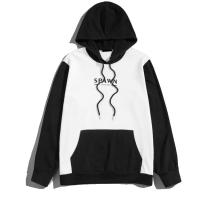 China Cashmere Plus Size Pullover Sweater Hoodies Hit Color Sweater Pullover Wool Hoodie for sale