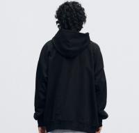China 2021 New Styels  Black And Dark Brown Pullover Printed Casual Fleece Hoodies Custom Logo for sale