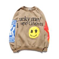China 2021 Oversize Printing Smiling Face And Flame Men'S Hoodies & Sweatshirts Men'S Hoodies for sale