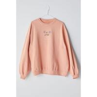 China Custom Plain Pullover Cotton Women Crew Neck Shirt Casual Sweatshirt for sale